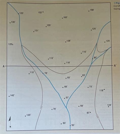Solved ACTIVITY Constructing A Topographic Map The Process Chegg