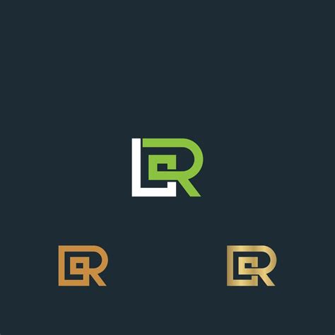 Alphabet Initials Logo Lr Rl L And R 37340107 Vector Art At Vecteezy