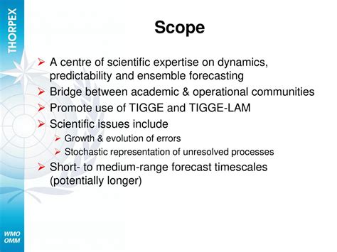 Proposed Predictability Dynamics And Ensemble Forecasting Expert Team