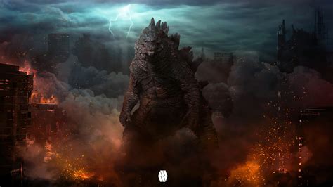 Godzilla Creature Concept 4k Wallpaperhd Movies Wallpapers4k