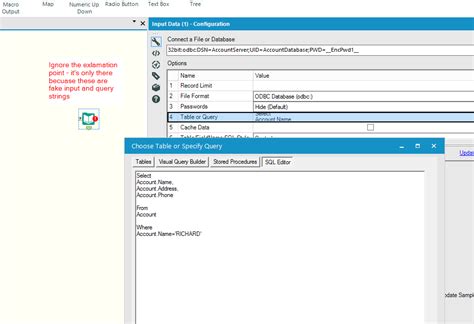 solved visual query builder dynamic criteria alteryx community