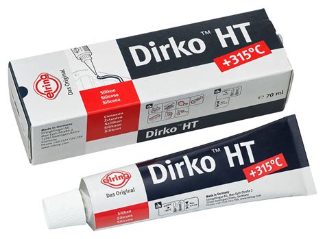 Elring DIRKO SEALING COMPOUND 70 ML TUBE, BLACK +315°C