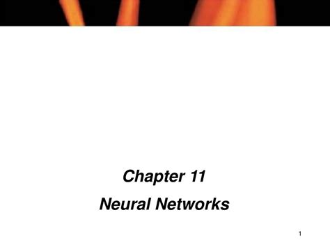 PPT Chapter Neural Networks PowerPoint Presentation Free Download ID