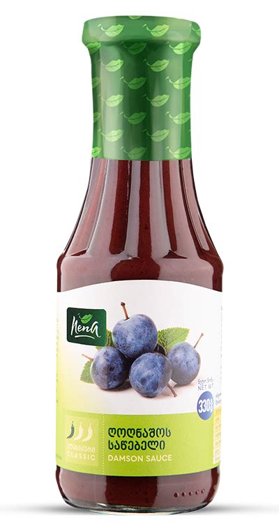Nena Ge კომპოტი მურაბა ჯემი ნექტარი საწებელი აჯიკა