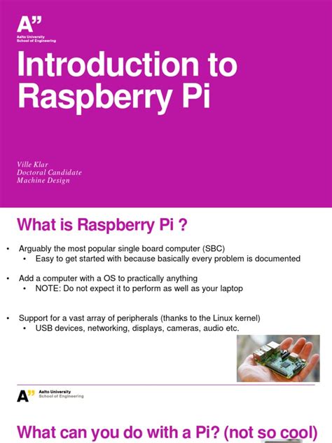 Introduction To Raspberry Pi Mechatronics Projects Pdf Raspberry Pi