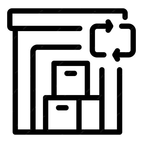 Premium Vector Warehouse Optimization Showing Storage Management And Inventory Control