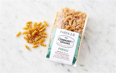 Organic Whole Grain Fusilli Pasta 1 Lb Community Grains Good Eggs