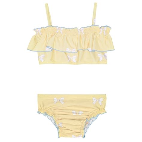 Emily Bikini Set Yellow Bow