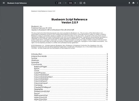 How To Use Scripts In Bluebeam Revu Taradigm