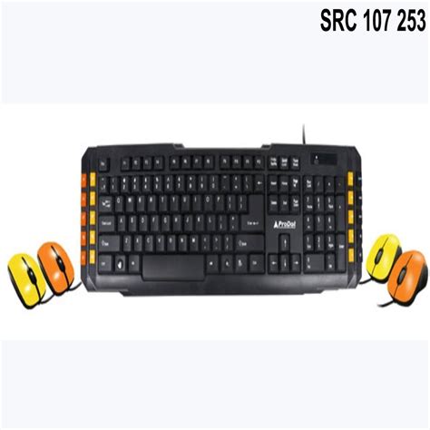 Prodot Src 107 253 Usb Keyboard Mouse Combo At ₹ 425 Set Logitech Keyboard And Mouse Combo In