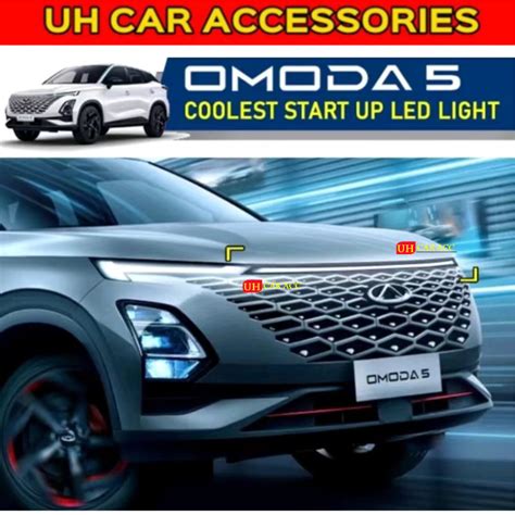 Cherry Omoda 5 Front Grill Running Light Drl Led Plugandplay Shopee
