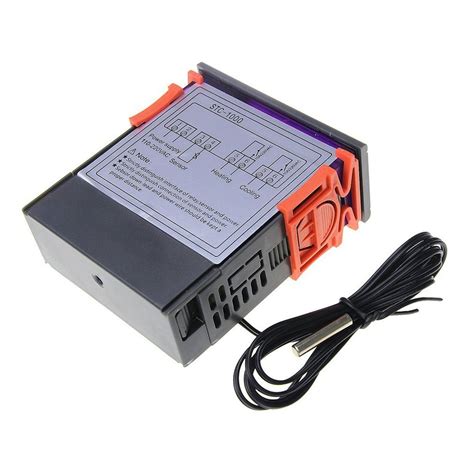 Stc 1000 Digital Temperature Controller Thermostat Incubator Relay 10a Heating Cooling 220v Stc