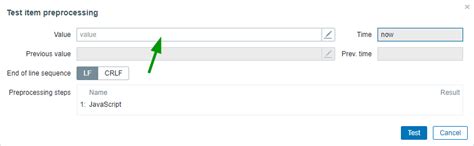 Save 2 Clicks Test Data Preprocessing Zabbix Blog