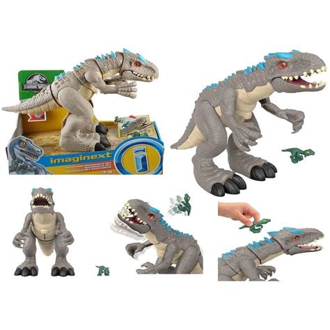 Imaginext Jurassic World Thrashing Indominus Rex Dinosaur Ages 3 Toy