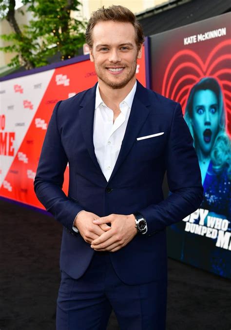 Sam Heughan Outlander Actor Talks Surreal Meeting With James Bond Bosses Celebrity News