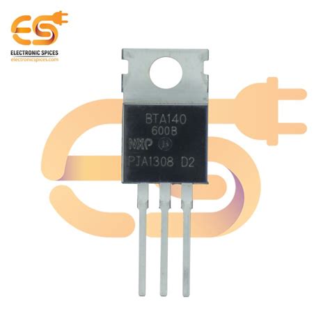 BTA140-600B Transistors 600V TO-220 Package Pack of 5 at Electronic Spices