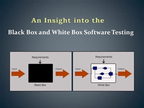 An Insight Into The Black Box And White Box Software Testing