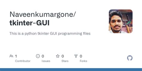Github Naveenkumargonetkinter Gui This Is A Python Tkinter Gui