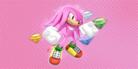 Super Knuckles The Hedgehog Sonic Tails Knuckles And Amy From The