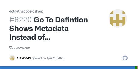 Go To Defintion Shows Metadata Instead Of Implementation For Console