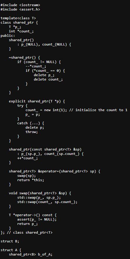 Solved 4 25 Points Compile And Execute Smartpointercpp