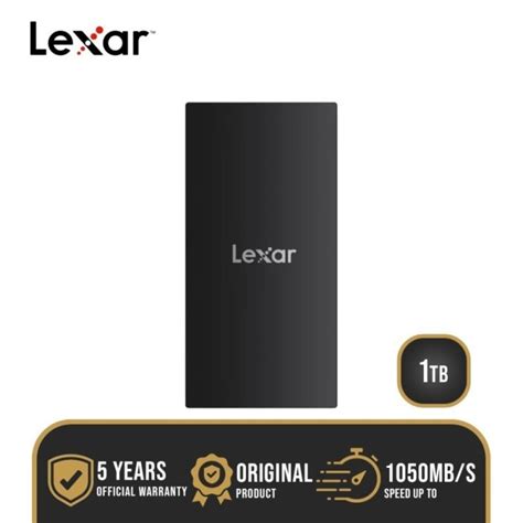 Jual Lexar SL300 1TB SSD Eksternal Portable USB C USB A Shopee Indonesia