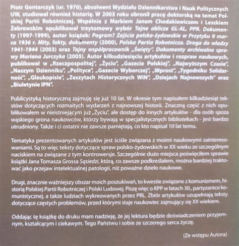 Piotr Gontarczyk Kłopoty Z Historią