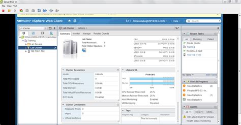 Lab 21using Vmware Vsphere High Availability Ikbnet