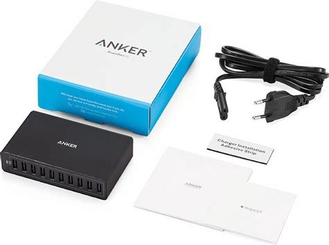 Anker Powerport Usb Station Usb Lader Usb Docking Station Met 10 Usb Poorten