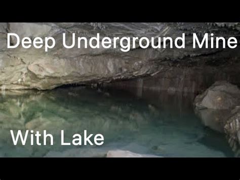 Underground Lake In A Mine Youtube