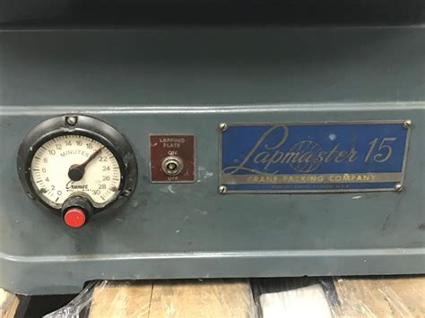 Lapmaster 15 Lapping Machine Lapper