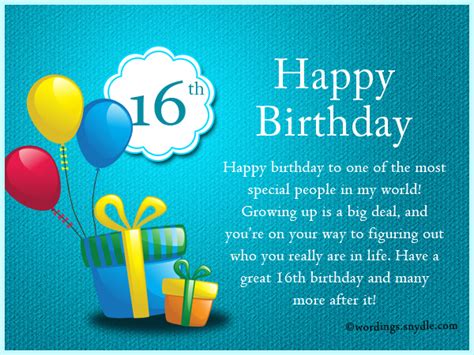 16th Birthday Wishes Messages And Greetings Wordings And Messages