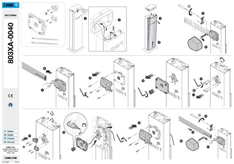 CAME 803XA 0040 QUICK START MANUAL Pdf Download ManualsLib