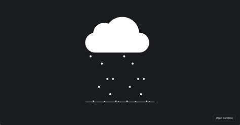 Itsankitverma CssRain Codesandbox
