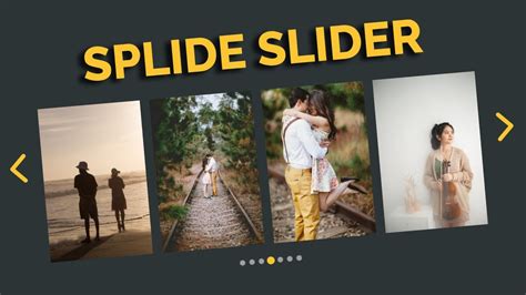 How To Use Splide Slider For Your Website Splide Slider Tutorial Youtube