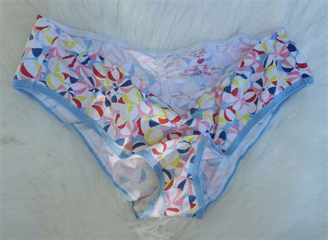 Vtg Victorias Secret Cotton Beach Balls Panties Sz Gem