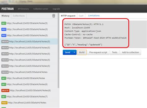 The ASP NET MVC Club How To Send An PATCH Request To A RESTful