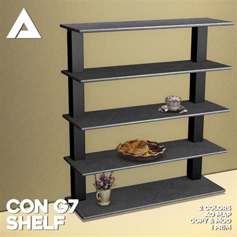 Second Life Marketplace Alpha Con G7 Shelf