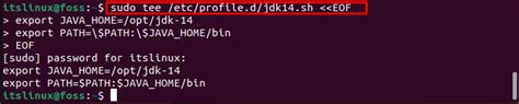 How To Install Jdk 14 On Ubuntu 2204 Its Linux Foss