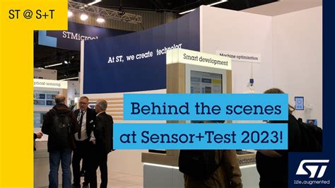 Behind The Scenes Of Stmicroelectronics Sensortest2023 Youtube
