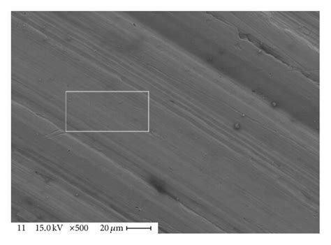 Sem Test For Aluminum Alloy Samples A After Laser Treatment And