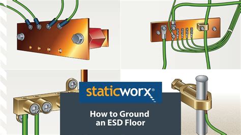 How To Ground An Esd Floor Youtube