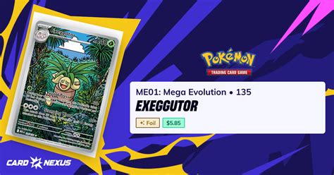 Exeggutor 135 — Me01 Mega Evolution Me01 Mega Evolution — Pokemon