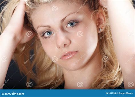 Blonde Girl Stock Image Image Of Beauty Clothing Clothes 991233
