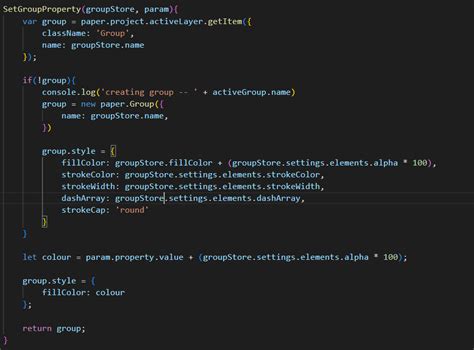 setting group style not updating · issue 1985 · paperjs paper js · github