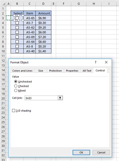 Apple Numbers Sumif Checkbox Clipart