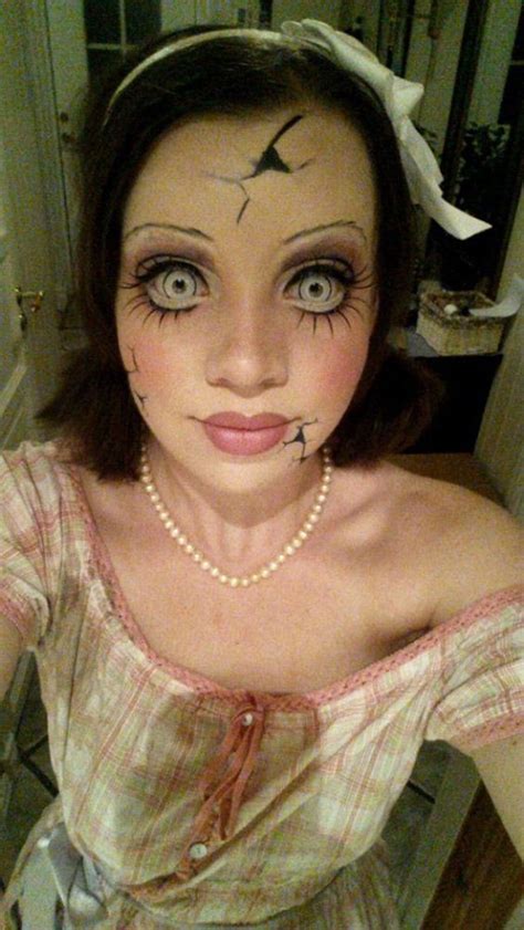 30 Halloween Makeup Ideas To Transform Your Costume Doll Makeup