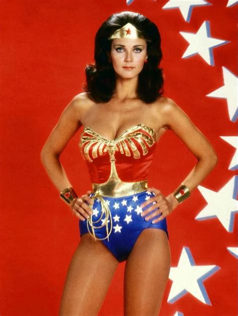 Lynda Carter As Wonder Woman In A Photoshoot For Tv Series ‘wonder