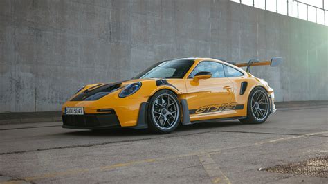 Porsche 911 Gt3 Rs Weissach Package 2022 5k Wallpaper Hd Car