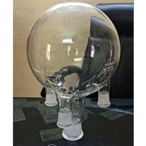 Borosilicate Glass Round Bottom Flask For Chemical Laboratory At Rs In New Delhi